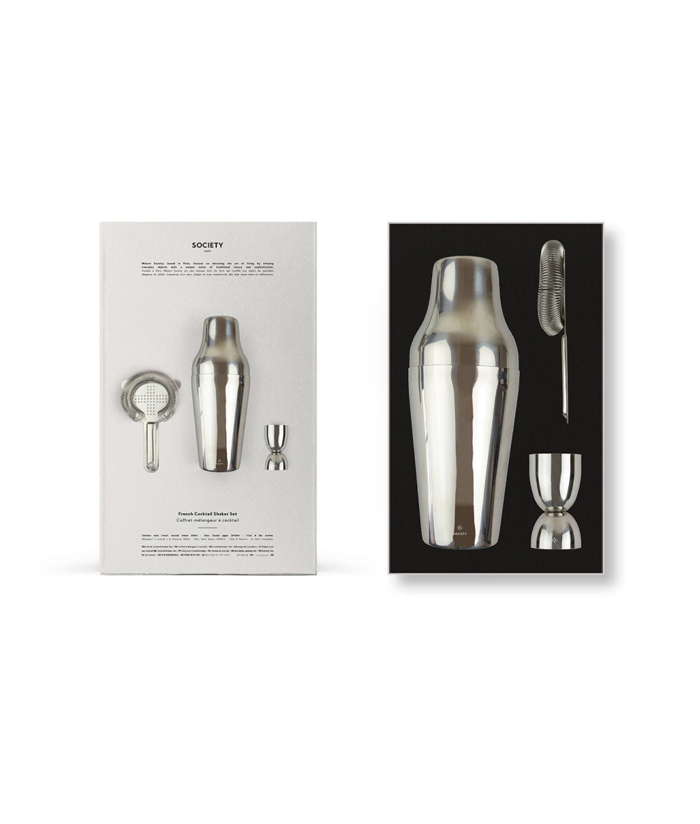 Society Paris French Cocktail Shaker Set - Shop Now